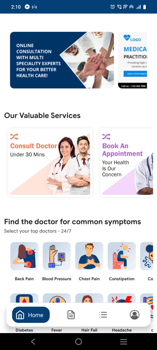 Wecare - Online Doctor Consultation - Appointment - Healthcare App - Hospital Management by ...